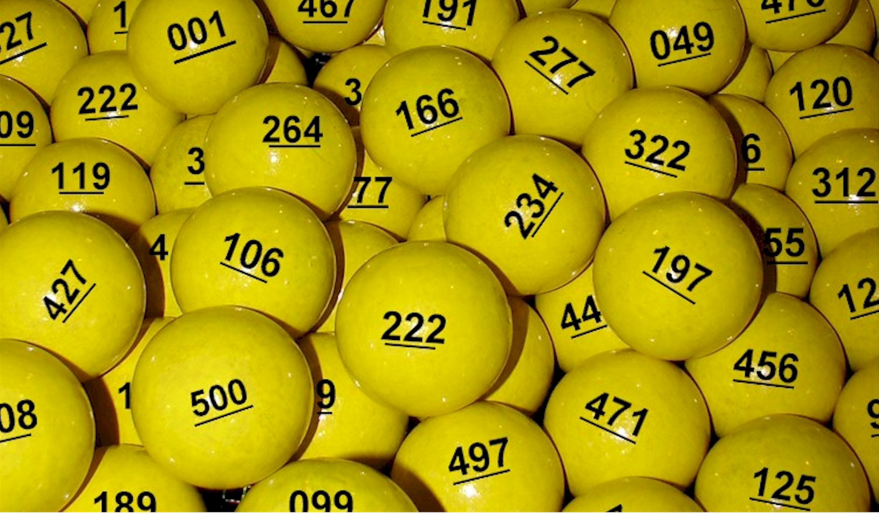 Sequential Numberd Wooden Balls